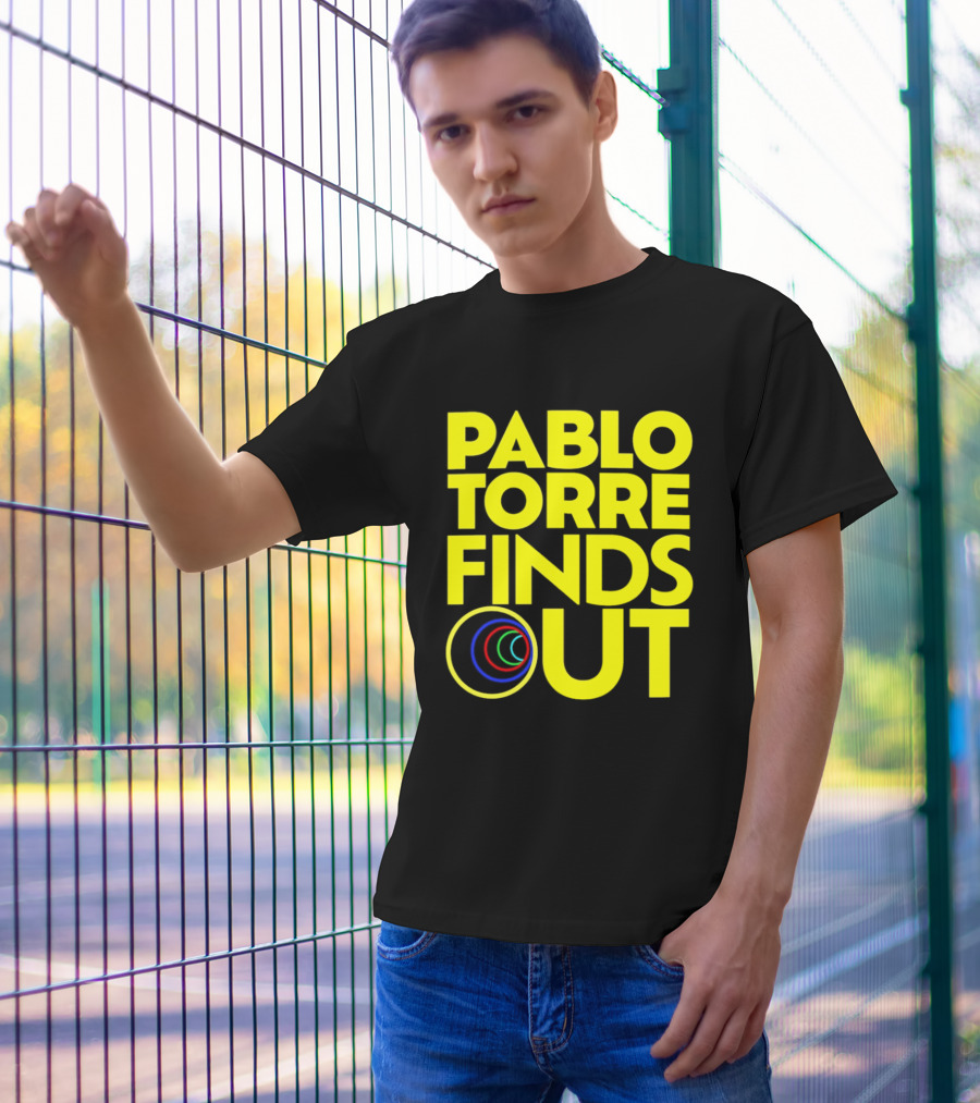 Pablo Torre Finds Out Podcast Sports Media Circles T-Shirt