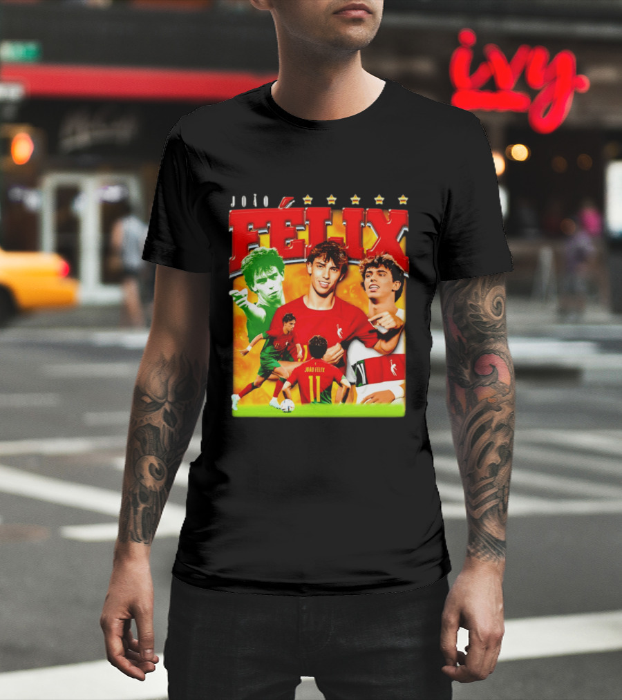 Joao Felix Portugal National Team Football Star T-Shirt