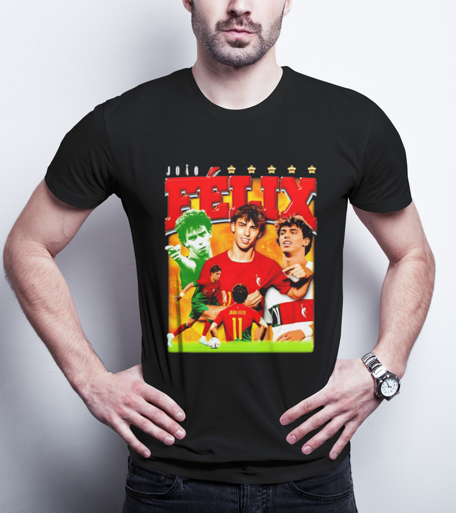 Joao Felix Portugal National Team Football Star T-Shirt
