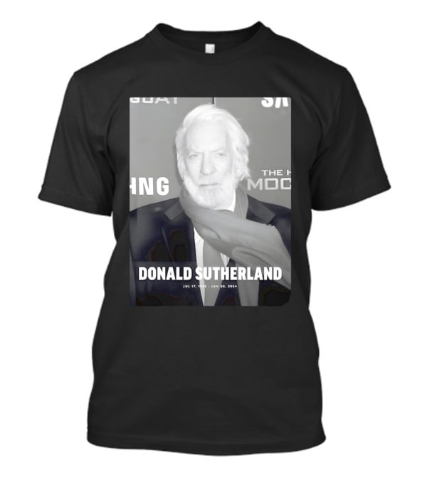 Donald Sutherland 1935 2024 Memorial T-Shirt