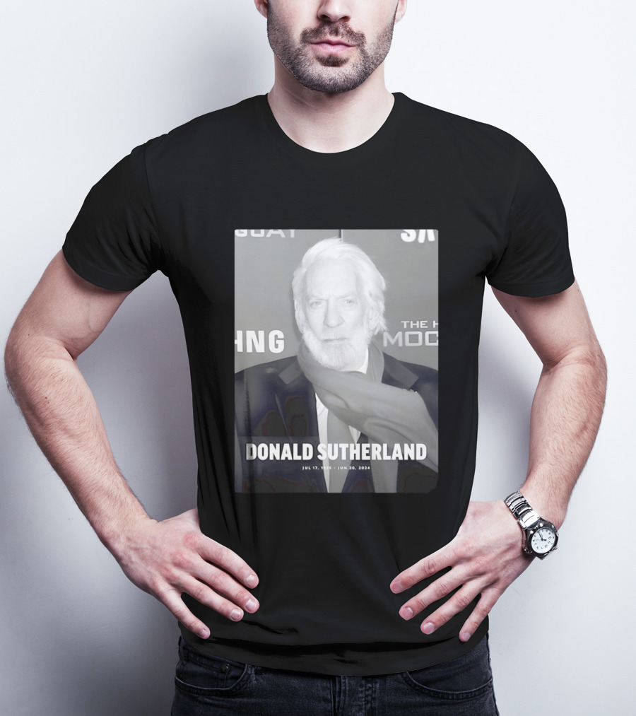 Donald Sutherland 1935 2024 Memorial T-Shirt