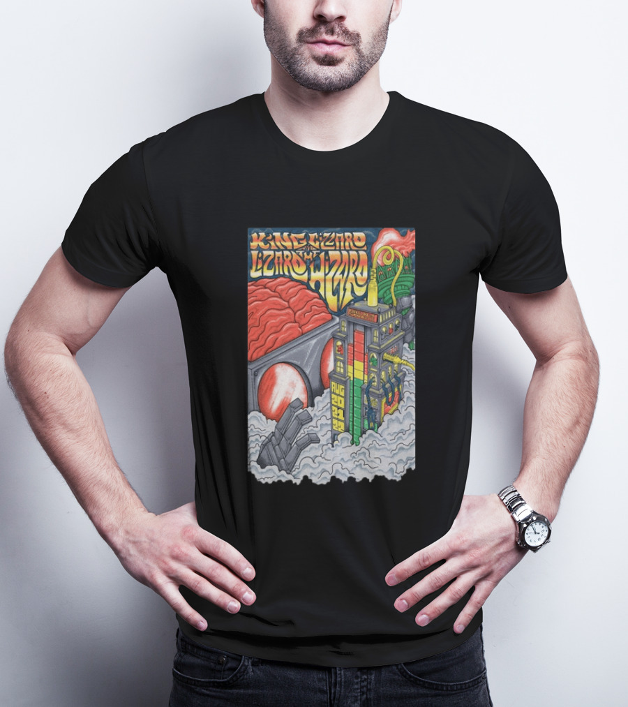 King Gizzard & The Lizard Wizard Forest Hills Stadium Queens NY August 2026 Concert T-Shirt