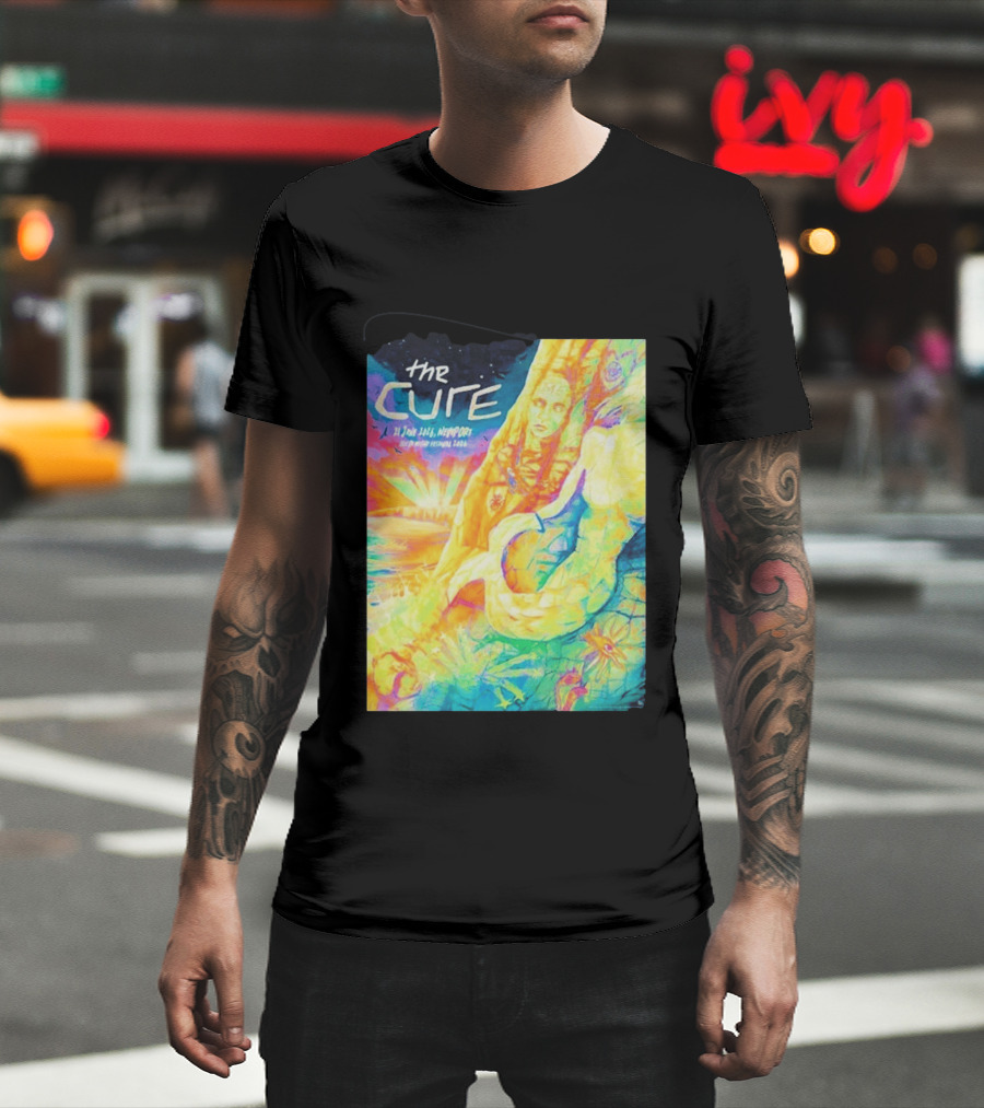 The Cure Isle Of Wight Festival Newport June 21 2026 Psychedelic T-Shirt