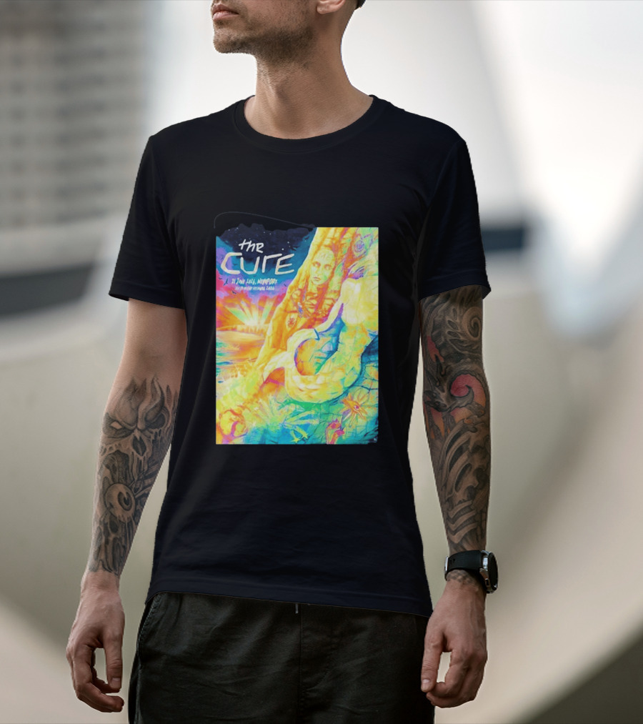 The Cure Isle Of Wight Festival Newport June 21 2026 Psychedelic T-Shirt