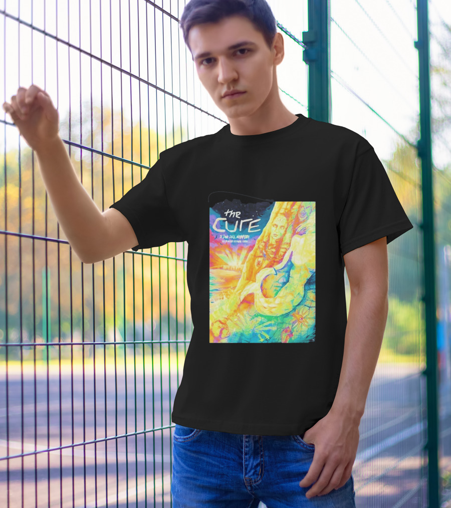 The Cure Isle Of Wight Festival Newport June 21 2026 Psychedelic T-Shirt