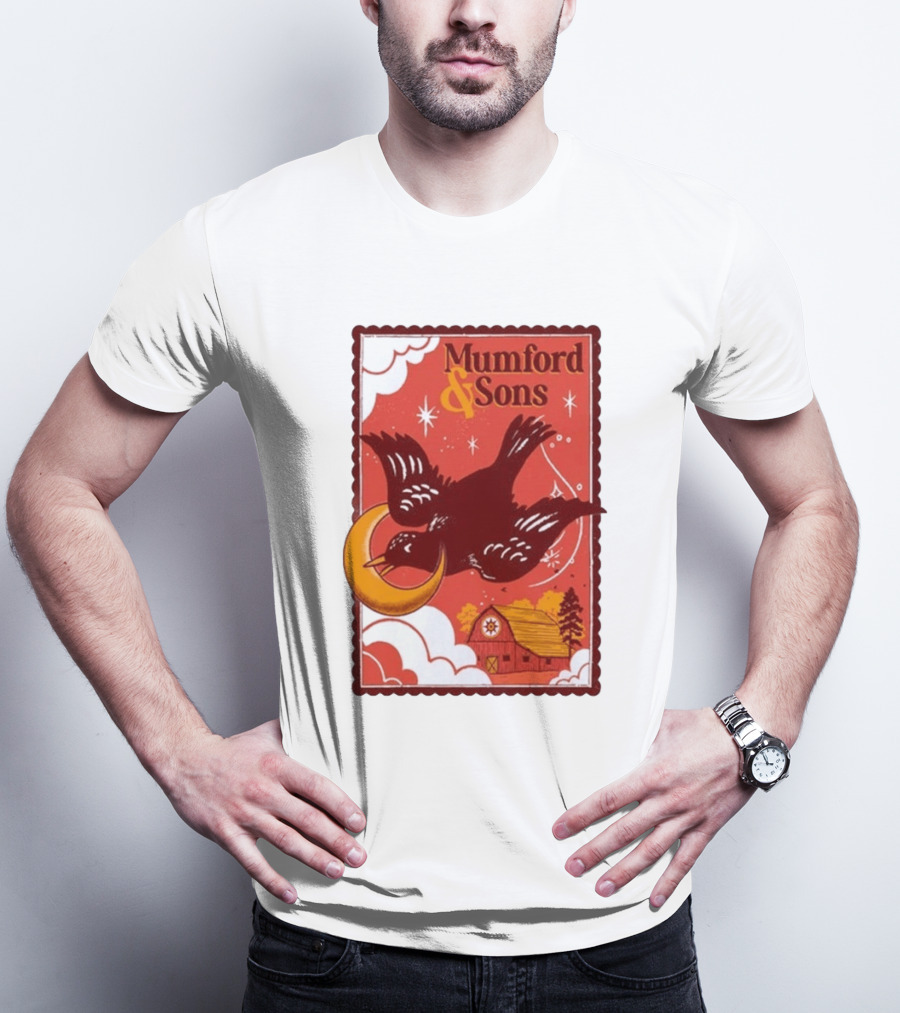 Mumford And Sons Concert June 20 2026 Hershey PA Barn And Bird T-Shirt
