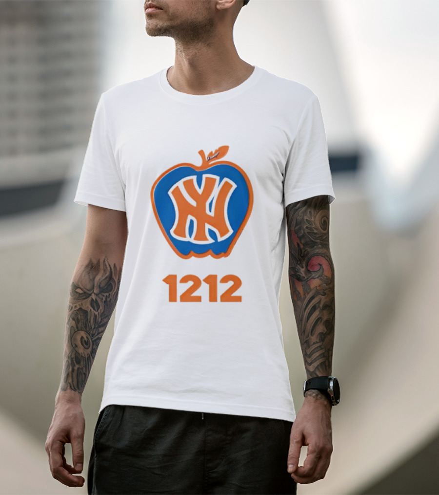New York City Yankees Apple Baseball MLB 1212 T-Shirt