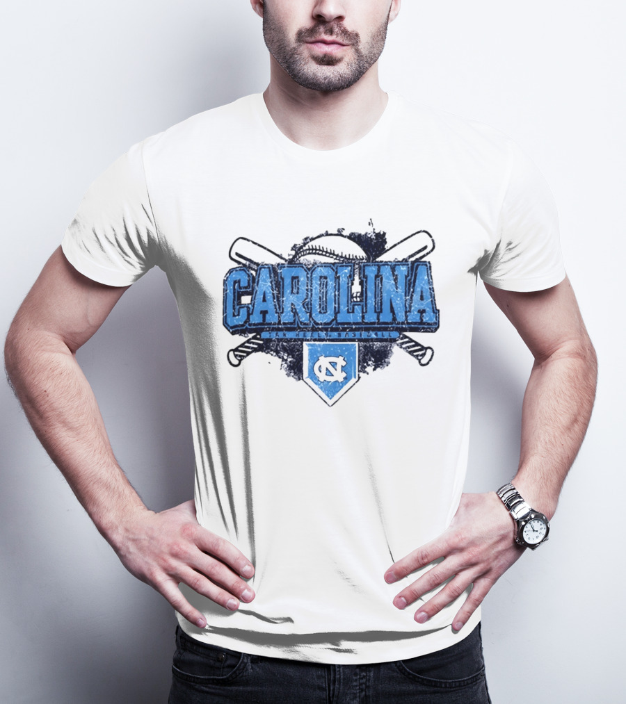 North Carolina Tar Heels Baseball UNC NCAA Carolina Tar Heels T-Shirt