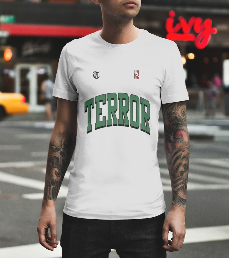 Terror Still Suffer Basketball Iconic Streetwear Scary T-Shirt