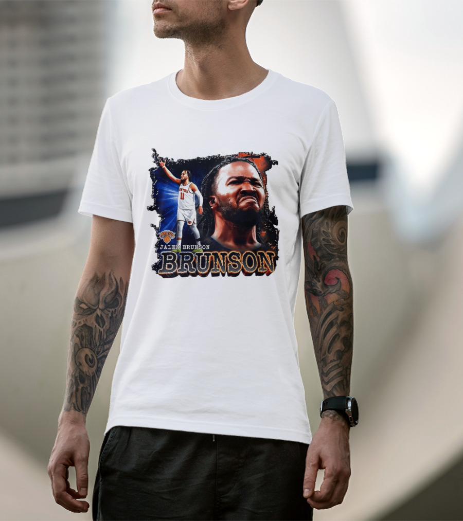 Jalen Brunson New York Knicks NBA Basketball Player Brunson Knicks T-Shirt