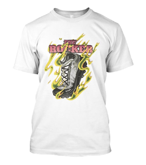 The Rocker Satisfy Running Original Trailblazer Flame Boot T-Shirt
