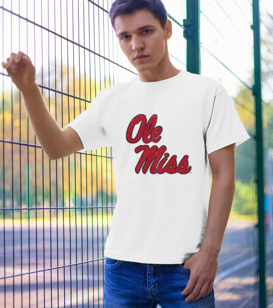 Grateful Dead Ole Miss Rebels Bears Collaboration 2 T-Shirt