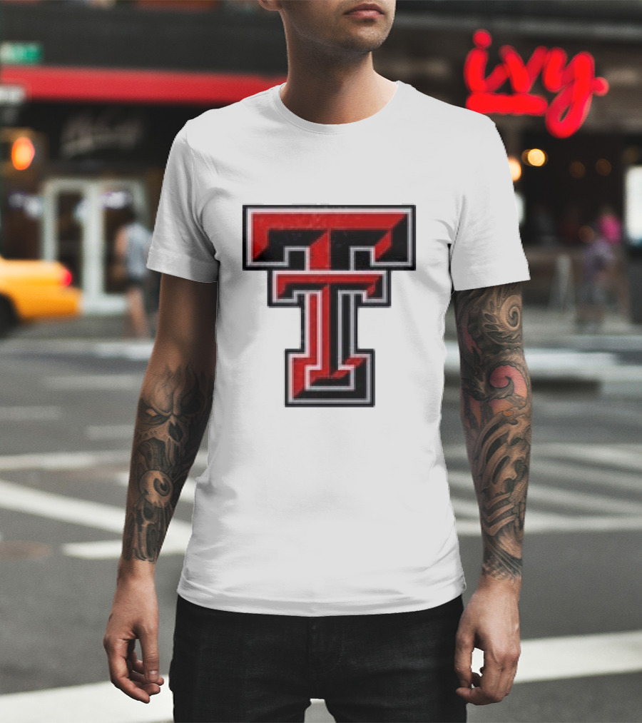 Grateful Dead Texas Tech Red Raiders Bears Collaboration T-Shirt