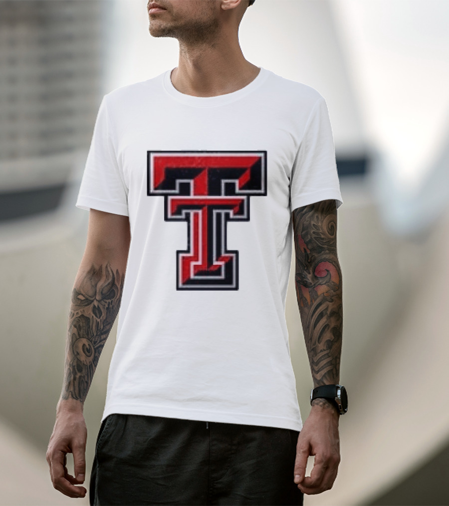 Grateful Dead Texas Tech Red Raiders Bears Collaboration T-Shirt