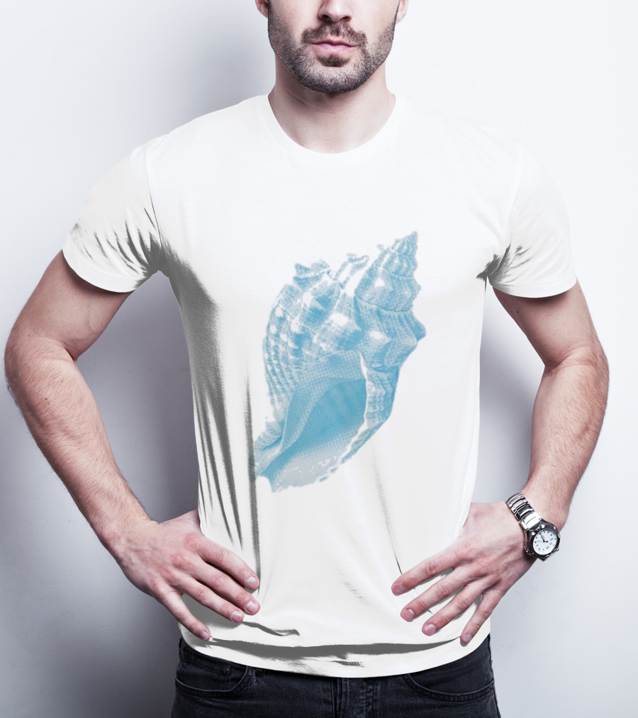 Sonder Haus Ocean Blue Conch T-Shirt