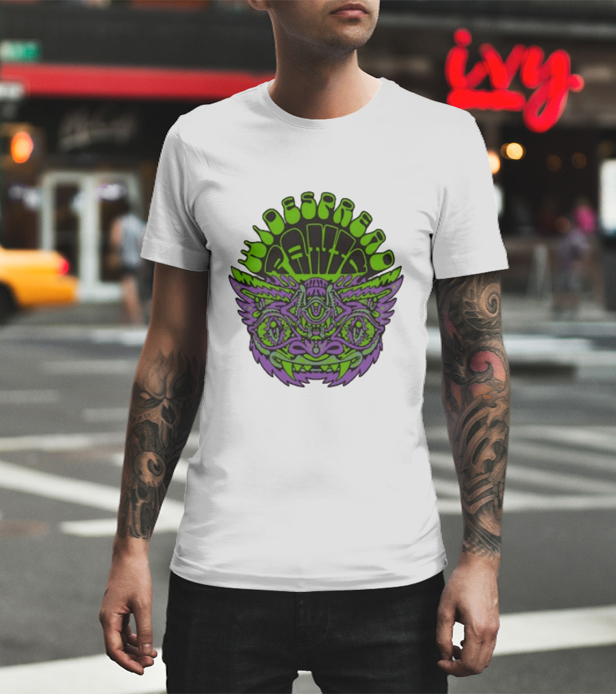 Widespread Panic Red Rocks Amphitheatre June 26 28 2026 Psychedelic Owl Totem T-Shirt