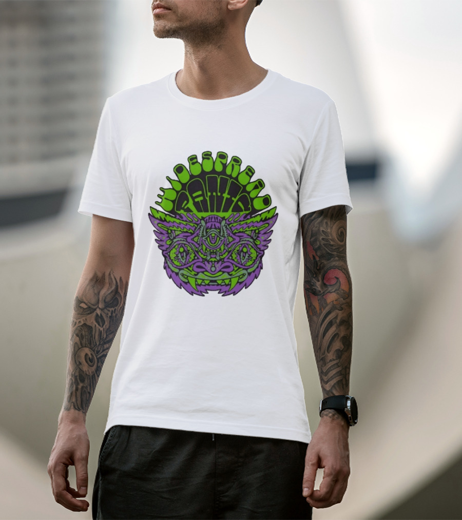Widespread Panic Red Rocks Amphitheatre June 26 28 2026 Psychedelic Owl Totem T-Shirt