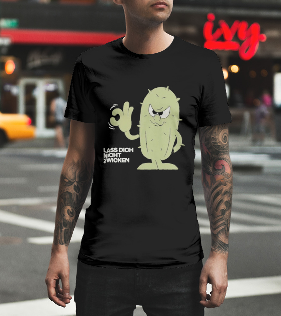 Lustiger Kaktus Lass Dich Nicht Zwicken T-Shirt