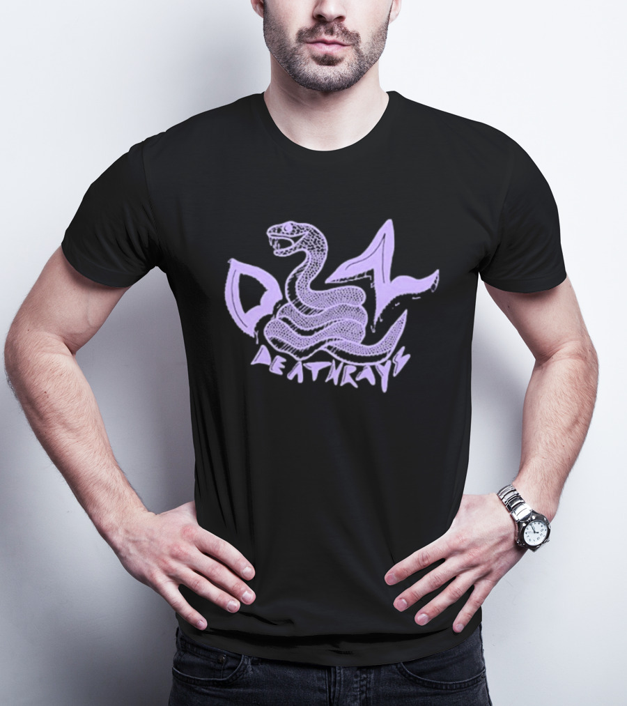Dz Deathrays Snake Purple T-Shirt