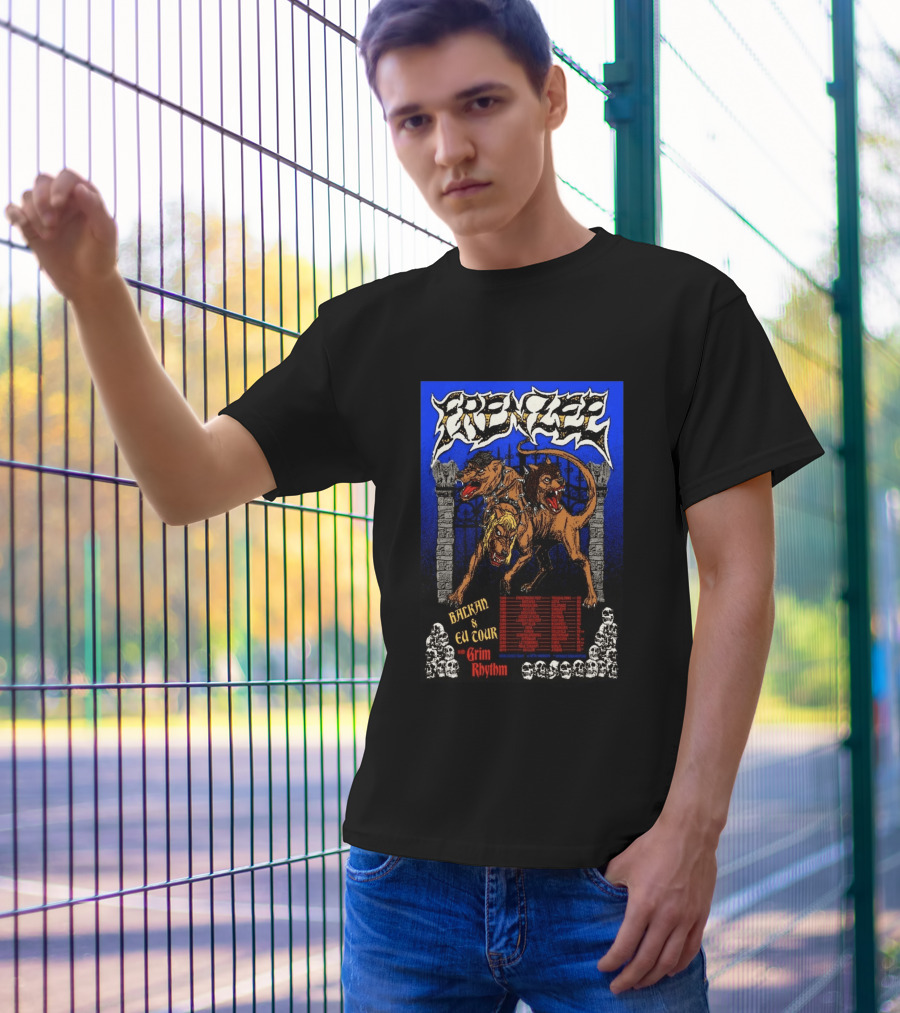 Frenzee Balkan And EU Tour 2026 With Grim Rhythm T-Shirt