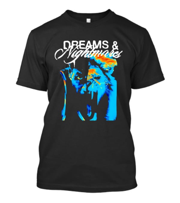 LeBron James Los Angeles Lakers Dreams Nightmares Watercolor Artistry T-Shirt