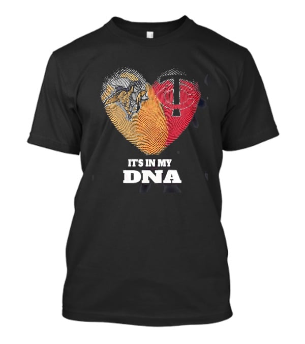 Minnesota Vikings Twins Heart It's In My DNA T-Shirt