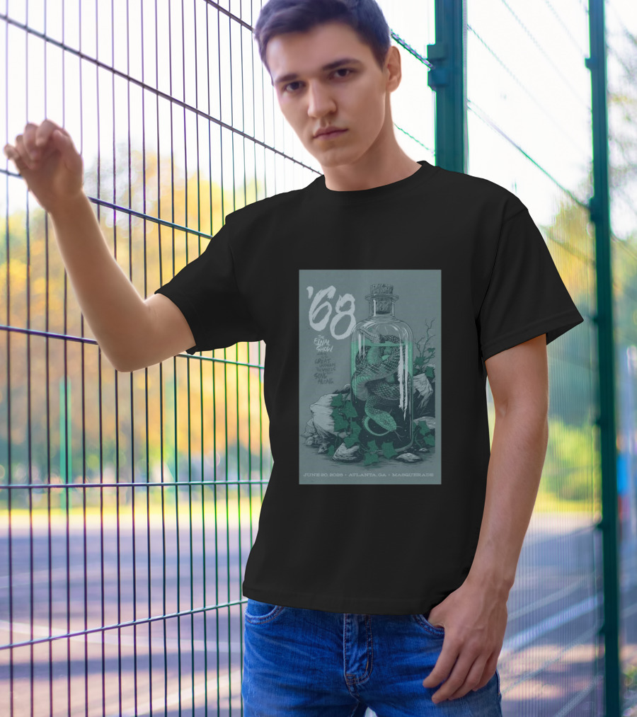 ʼ68 The Final Show June 20 2026 Atlanta GA Masquerade Snake In Bottle T-Shirt