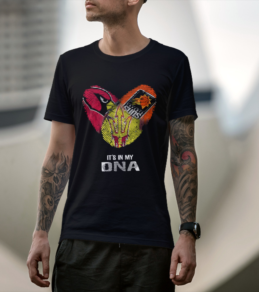 St. Louis Cardinals Phoenix Suns Arizona State Sun Devils It's In My DNA T-Shirt