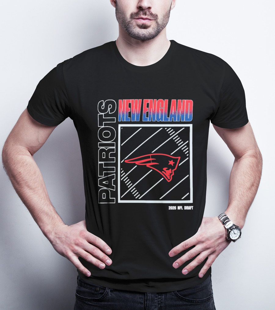 New England Patriots 2026 NFL Draft T-Shirt