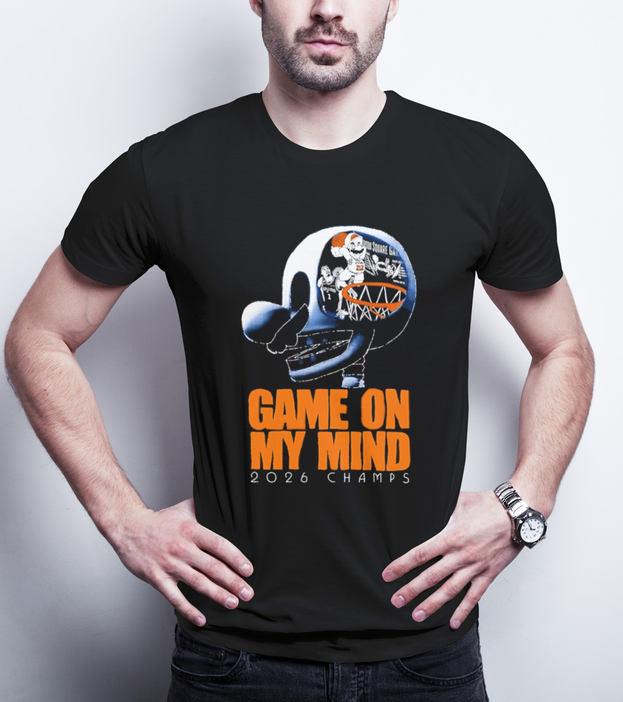 NY Knicks Mario Game On My Mind 2026 Champs T-Shirt
