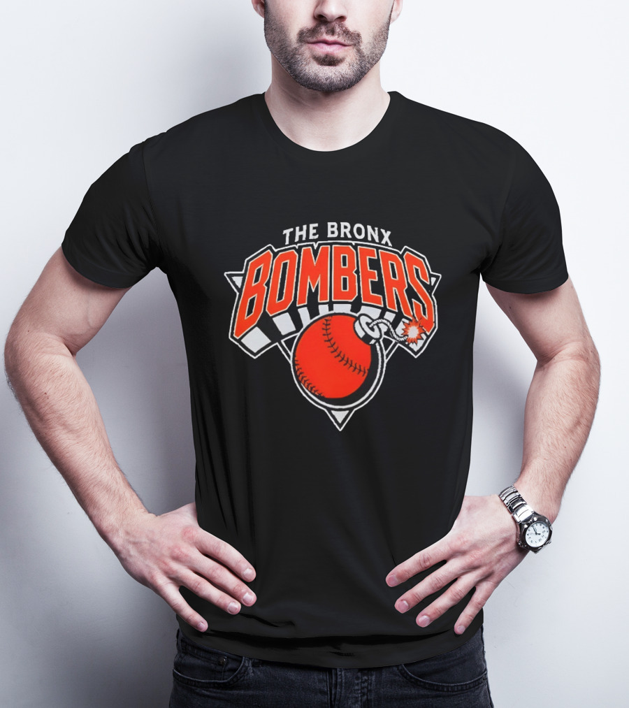 The Bronx Bombers New York Knicks Basketball NBA 2026 Explosive T-Shirt