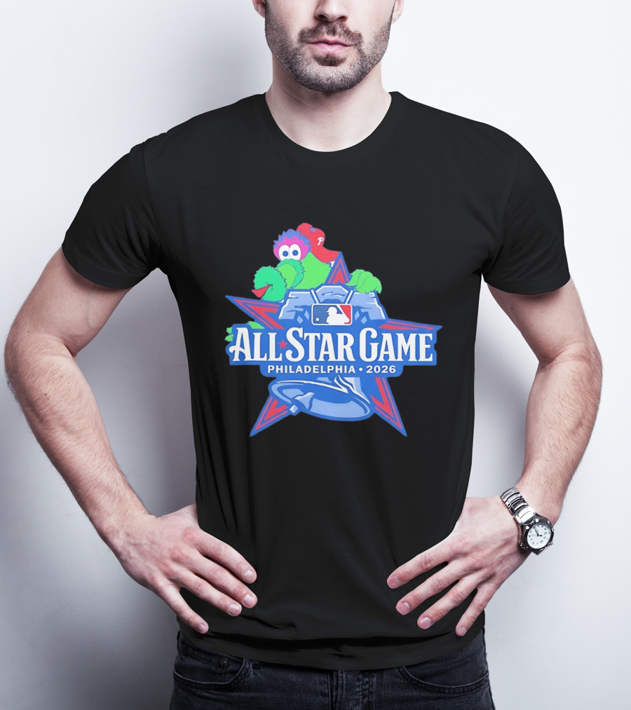 Phillie Phanatic All Star Game Philadelphia 2026 MLB T-Shirt