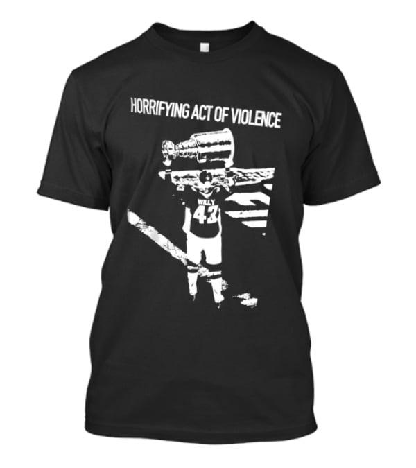 Tom Wilson Horrifying Act Of Violence Washington Capitals Championship Celebration T-Shirt