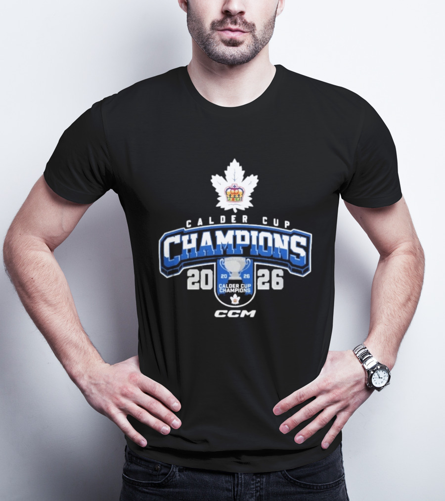 Toronto Marlies Calder Cup Champions 2026 CCM Locker Room T-Shirt