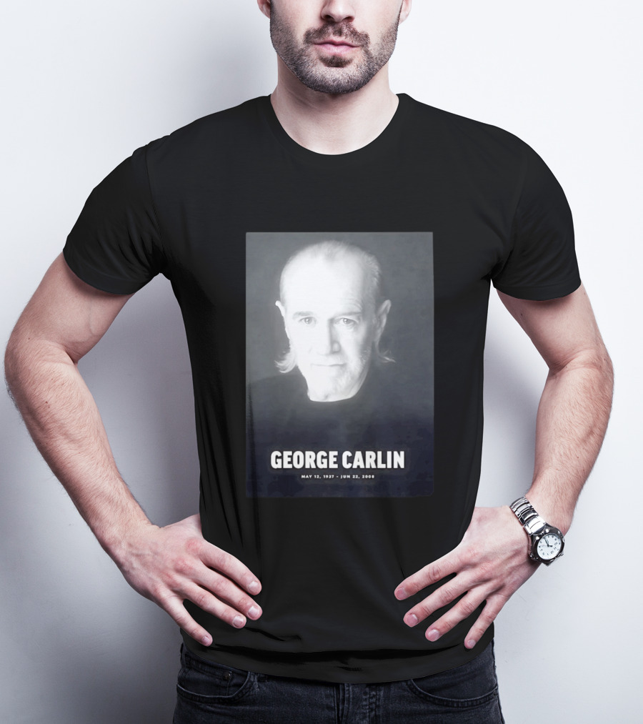 George Carlin May 12 1937 Jun 22 2008 T-Shirt