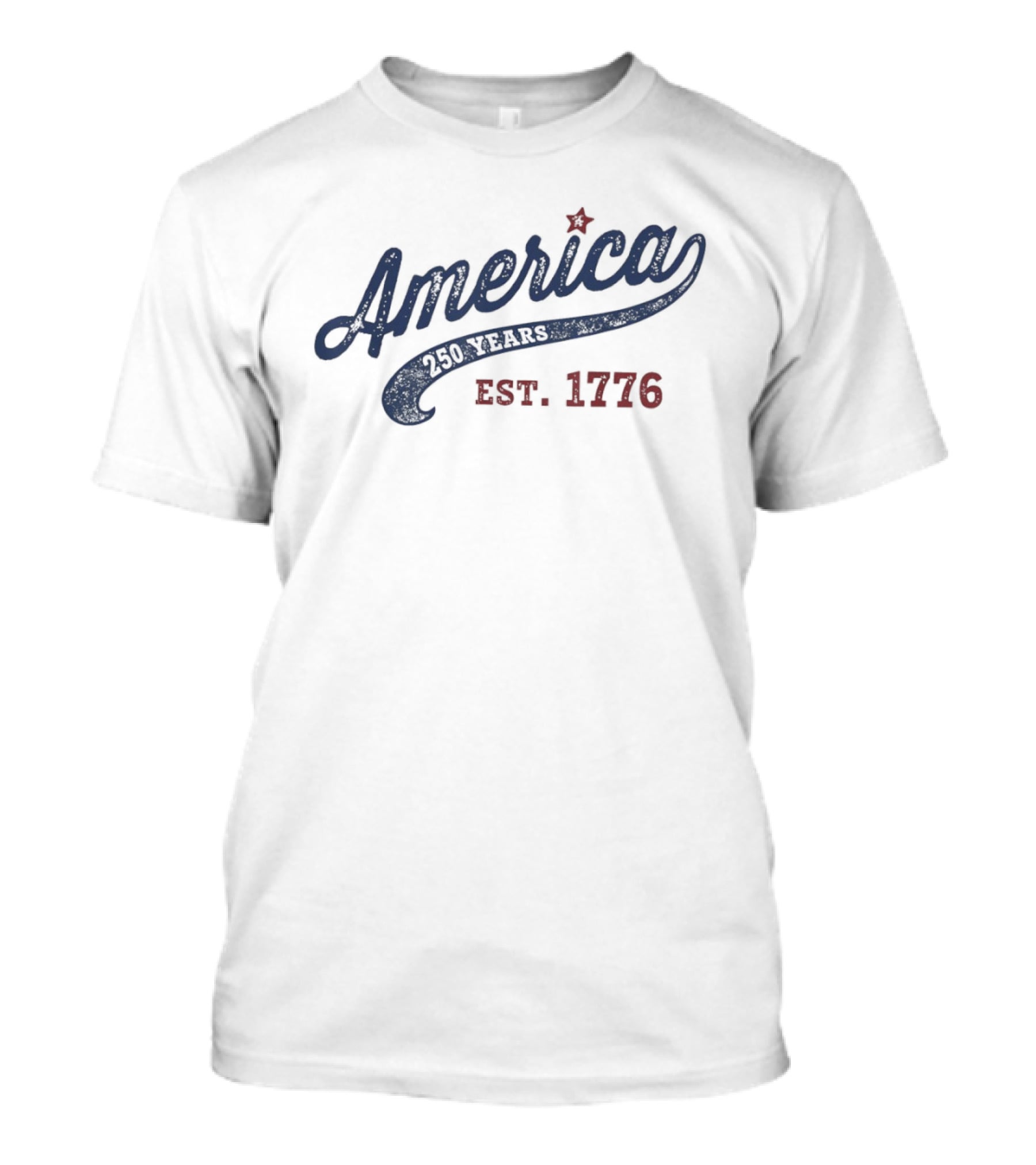 America 250 Years Est. 1776 Fourth Of July Independence Day USA T-Shirt