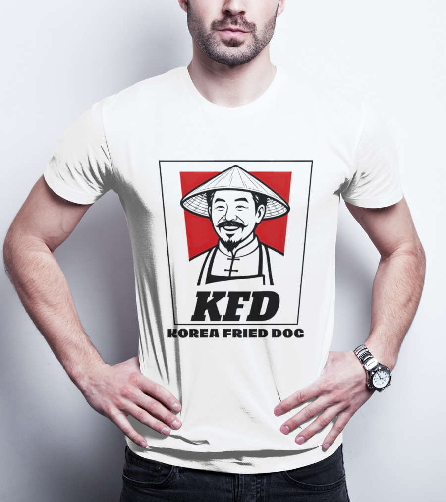 KFD Korea Fried Dog Asian T-Shirt