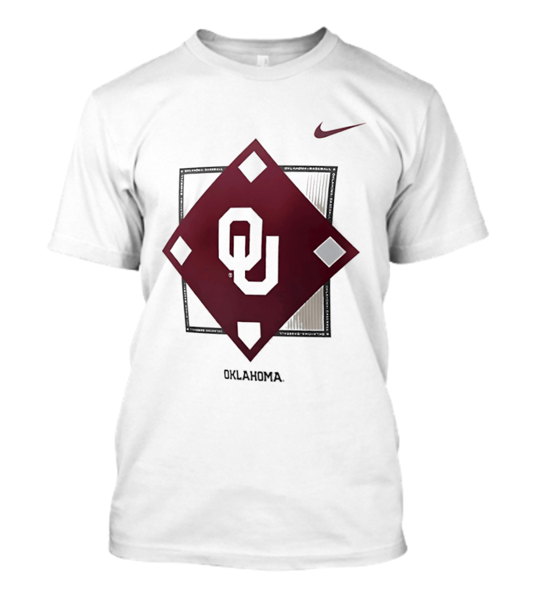 Nike Oklahoma Sooners OU Baseball Diamond T-Shirt