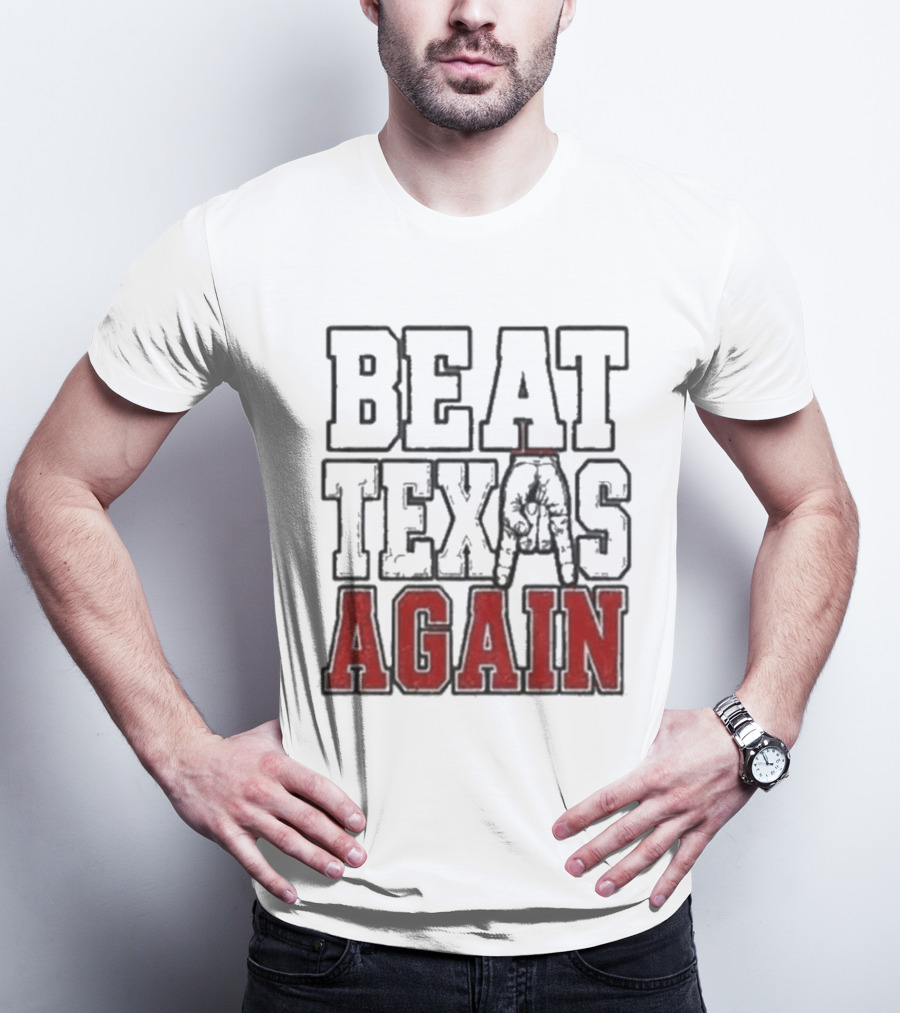 Oklahoma Sooners Beat Texas Again College Football Rivalry T-Shirt