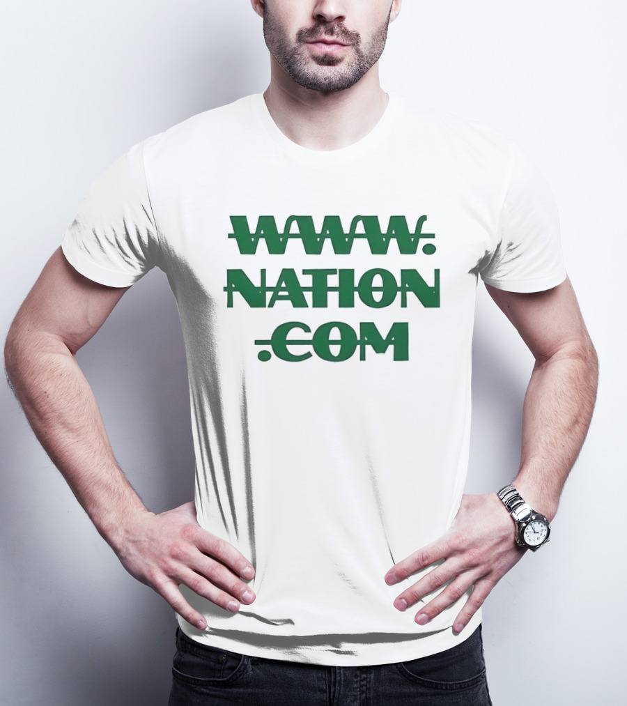 WWW Nation Com Internet Iconic Web T-Shirt