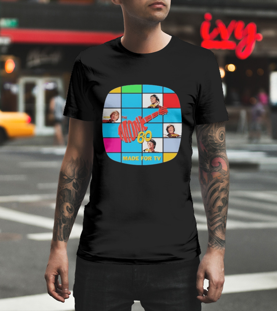 The Monkees 60s TV Show Peter Davy Micky Mike T-Shirt