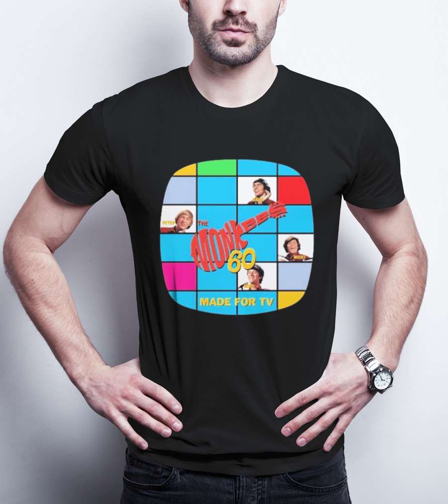 The Monkees 60s TV Show Peter Davy Micky Mike T-Shirt