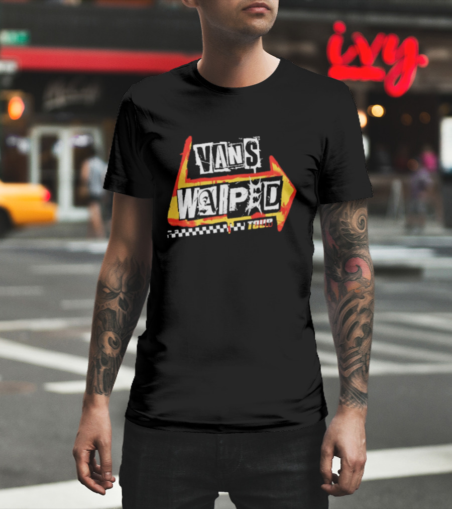 Vans Warped Tour 2026 Exclusive Merchandise T-Shirt