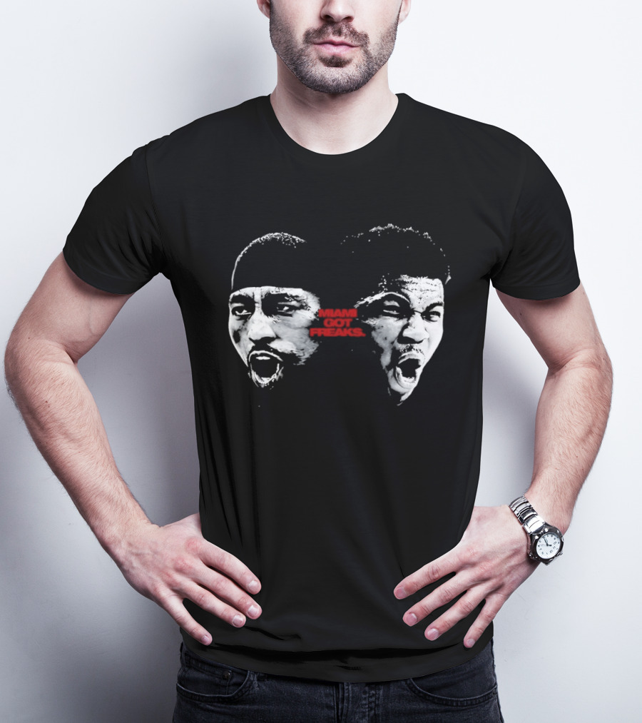 Method Man Redman Miami Got Freaks Faces T-Shirt