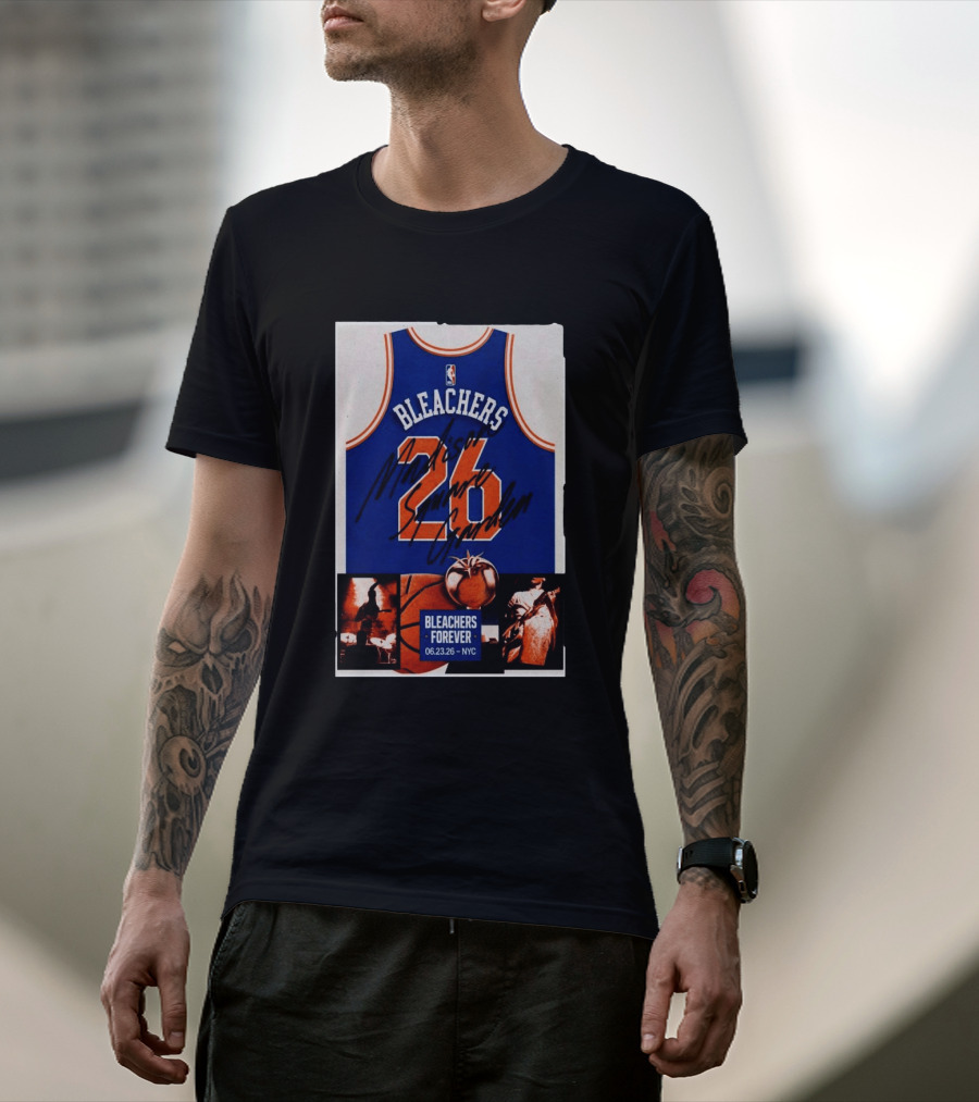 Bleachers Forever 26 Madison Square Garden NYC 06.23.26 NBA T-Shirt