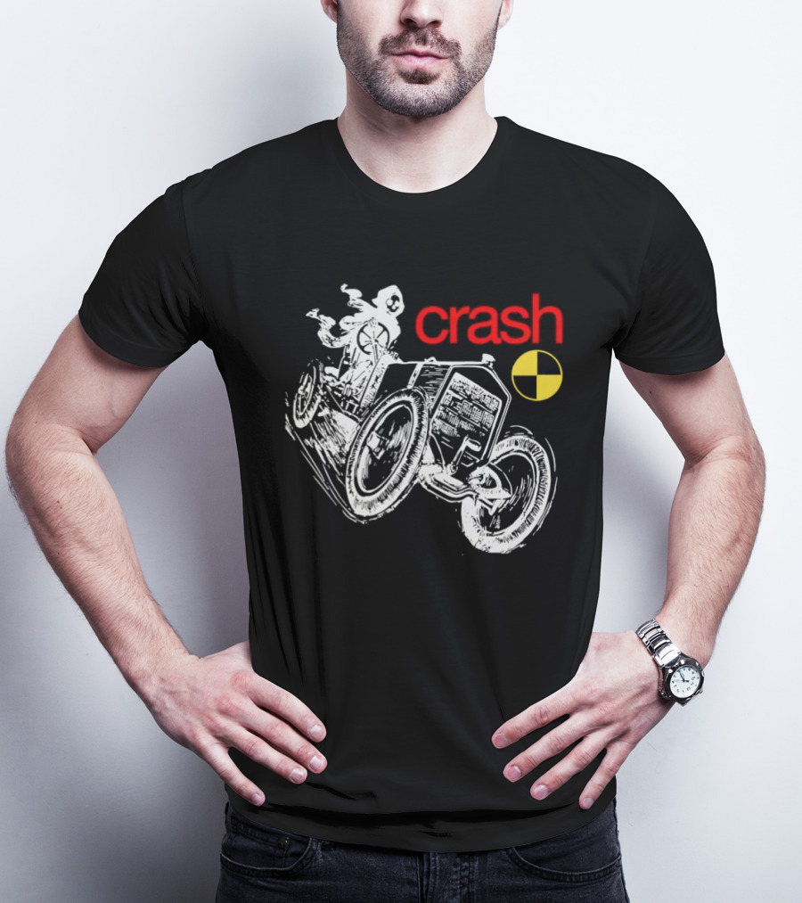 Crash Skeleton Motorcycle Test Dummy T-Shirt