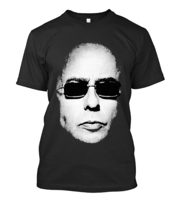 Indio Solari Redonditos De Ricota Bald Sunglasses Face T-Shirt