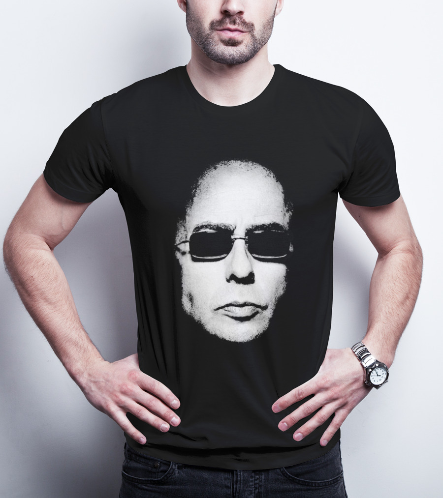 Indio Solari Redonditos De Ricota Bald Sunglasses Face T-Shirt