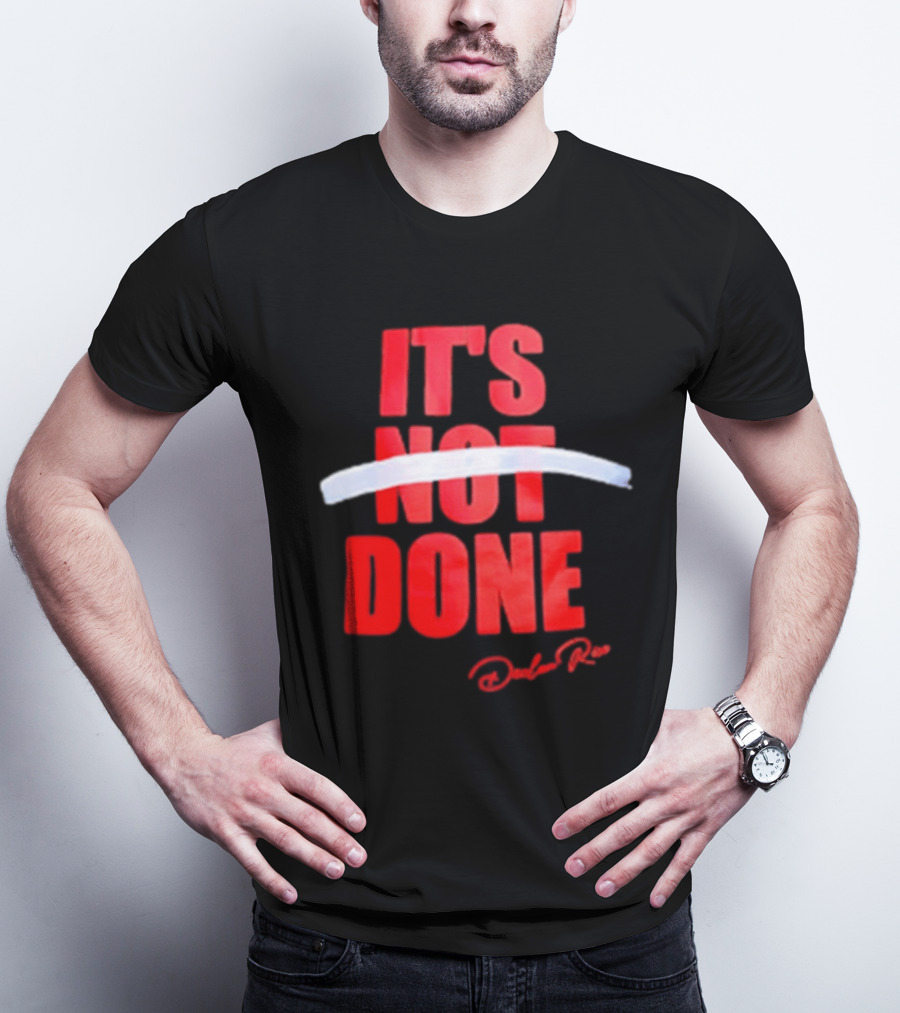Declan Rice Arsenal FC Premier League Its Not Done T-Shirt