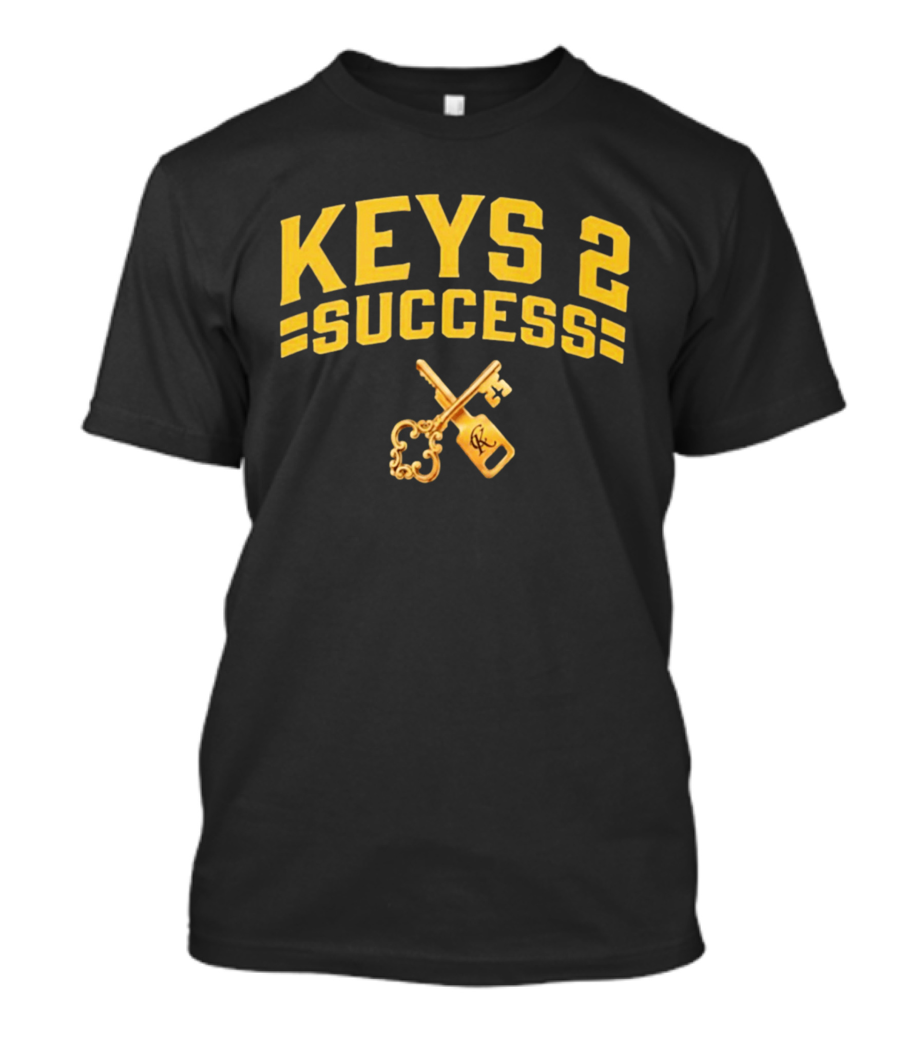Keys 2 Success Motivational Golden Keys T-Shirt